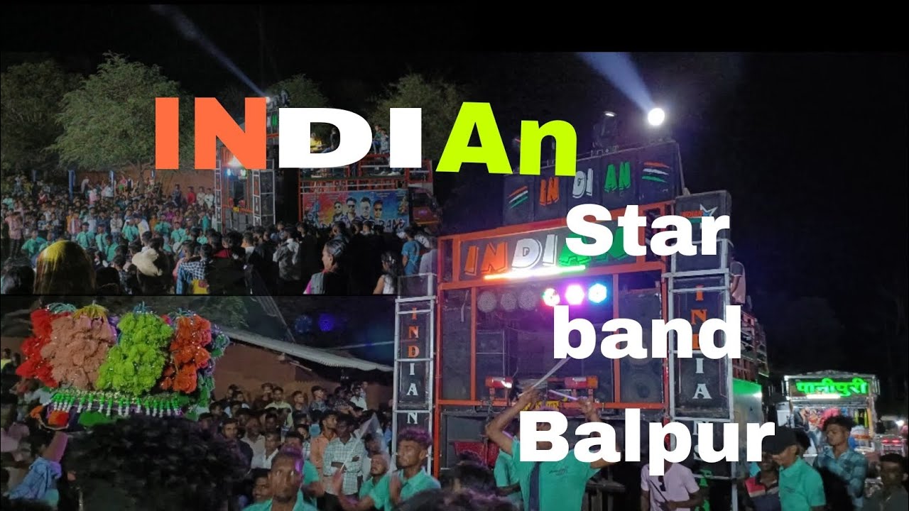 INDIAN STAR band Full public 😱At balpur 😱 - YouTube