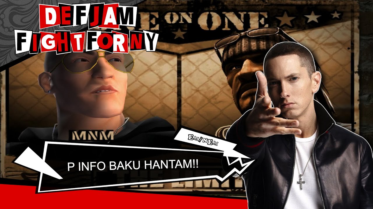 Eminem memulai karir menjadi PETARUNG JALANAN - Def Jam: Fight For NY ...