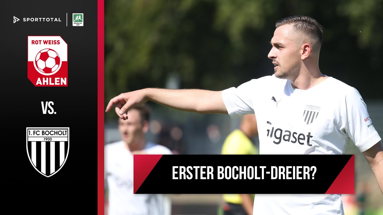 Offensivspektakel in Ahlen! | Rot Weiss Ahlen - 1. FC Bocholt ...