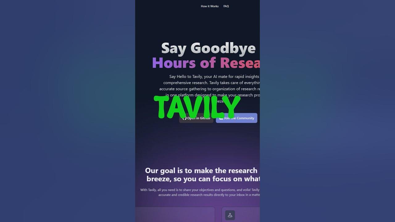 AI Tools - Tavily #shorts - YouTube