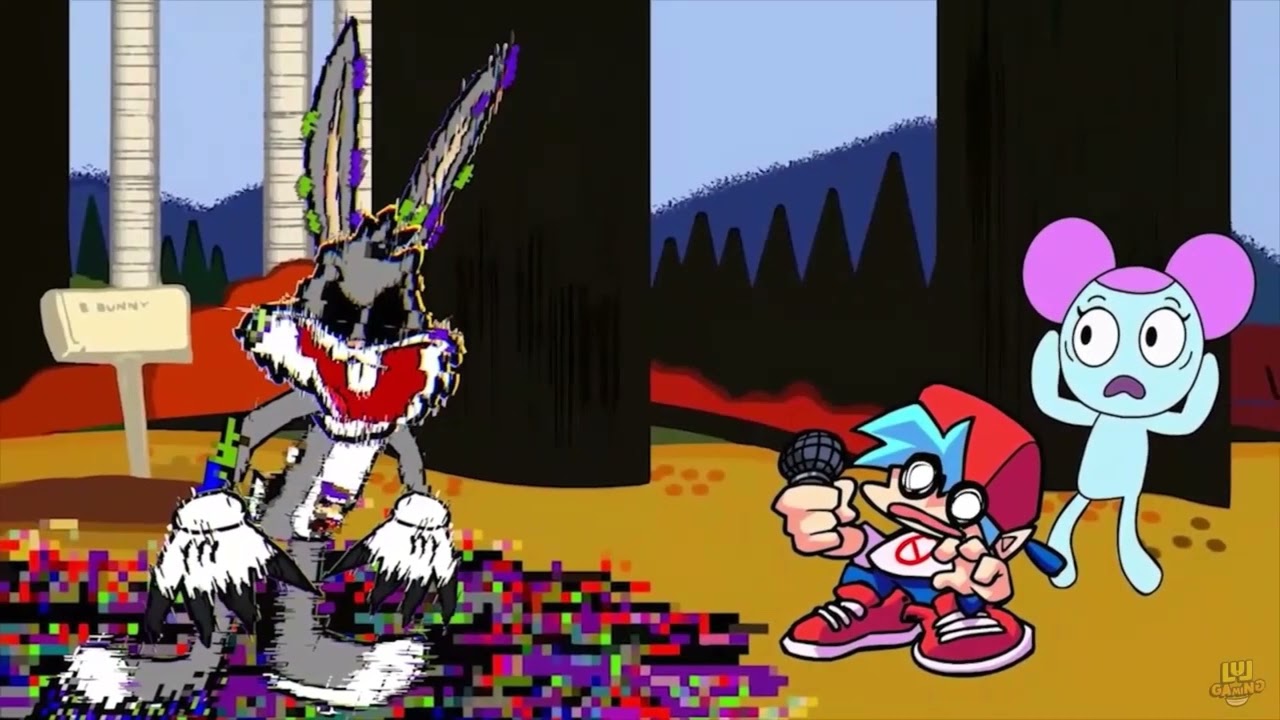 fnf vs Bugs Bunny glitcheado crédito para el mod XD saludos a WeNulaP ...