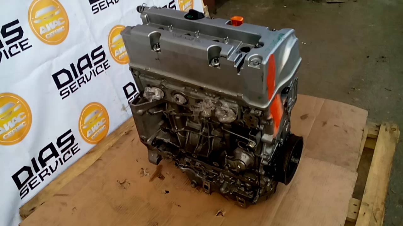 Контрактный двигатель Honda Accord 2.4 K24Z2 - YouTube