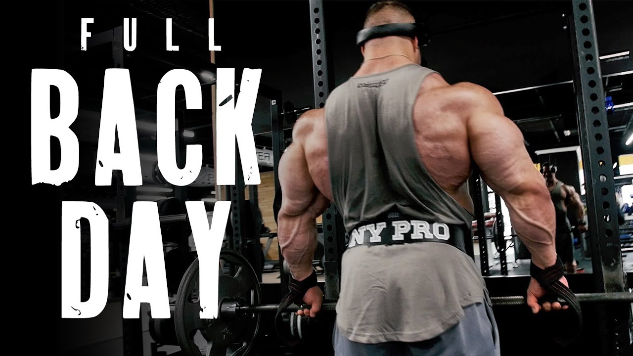 Nick Walker | FULL BACK DAY! • Olympia Prep 2021 - YouTube