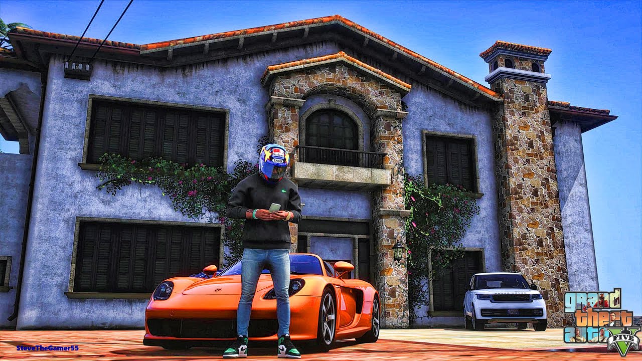 GTA 5 Mods|| Real Life Mods|| Best Mansion|| 4K - YouTube