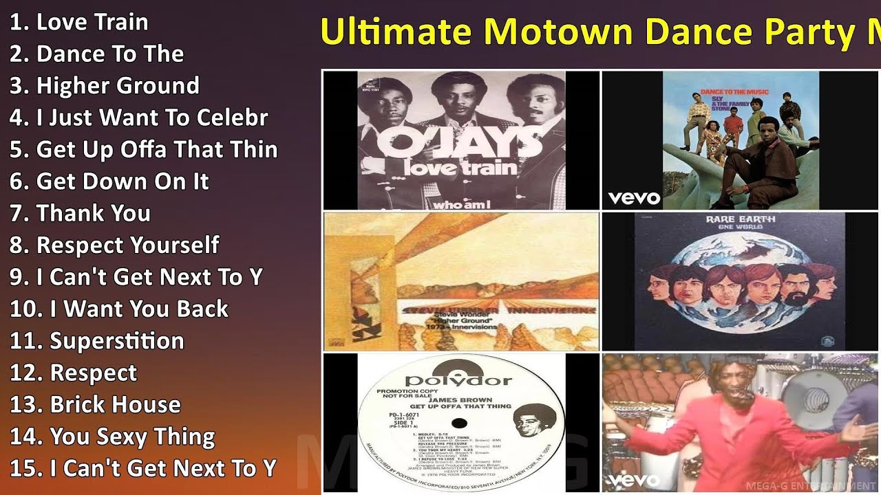 Ultimate Motown Dance Party Mix ~ Best Songs - YouTube