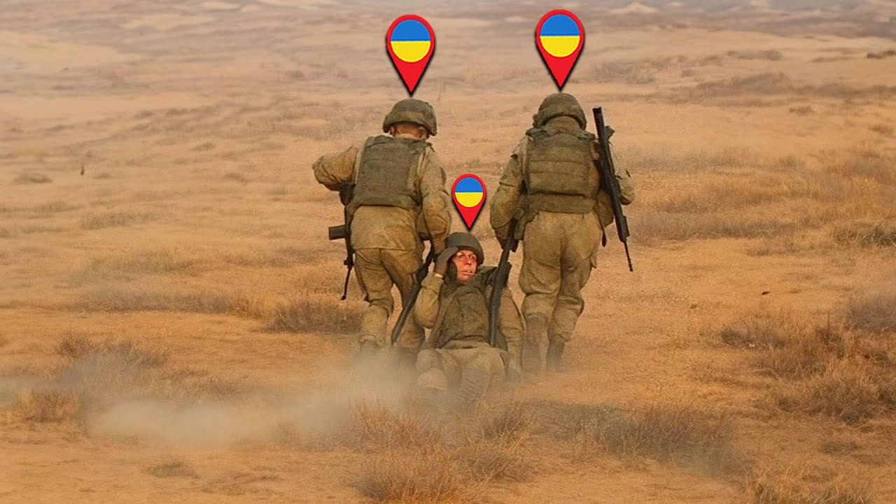 Ukrainians panic when confronted with Russian soldiers! Brutal GoPro ...