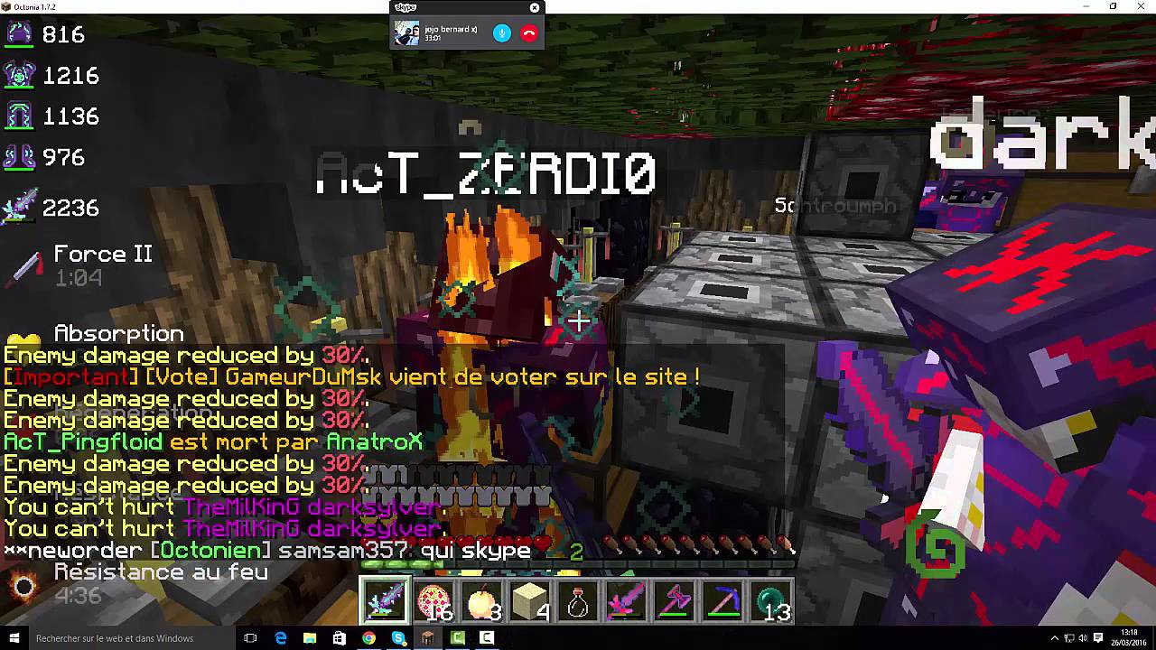 octonia _ grosse defense de base - YouTube