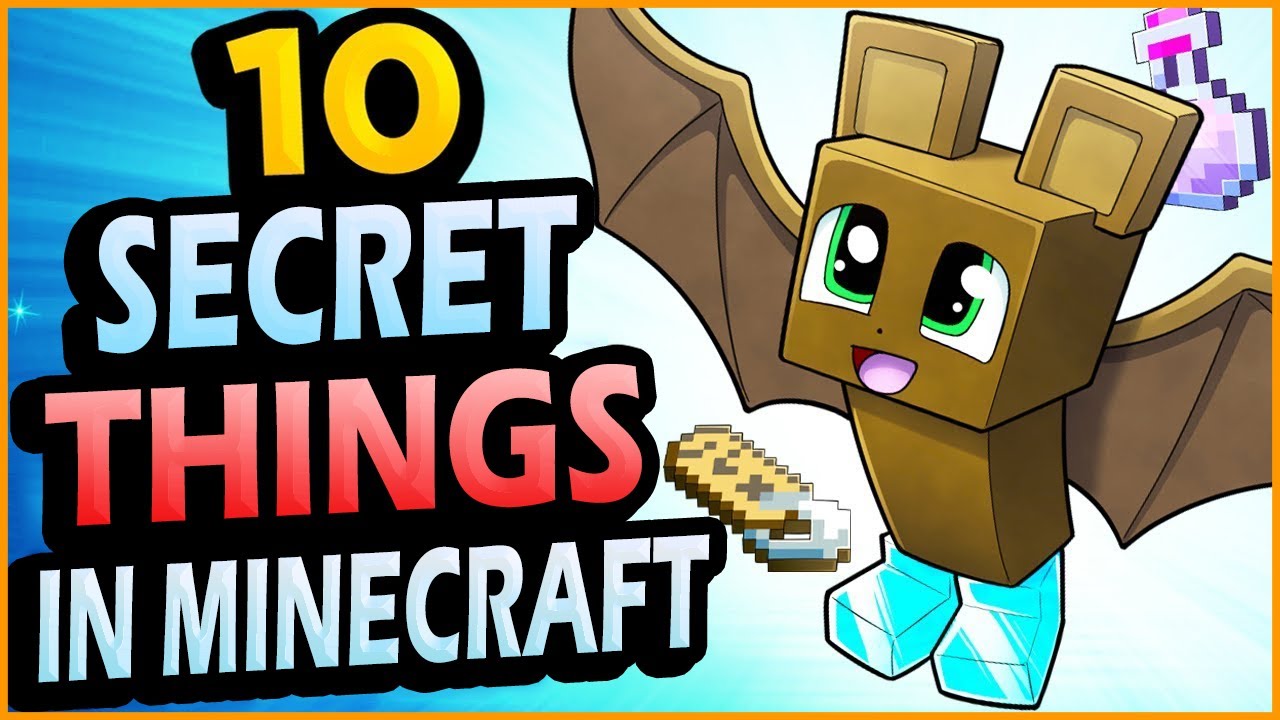 10 SECRET Things You Can Do in Minecraft #2 - YouTube