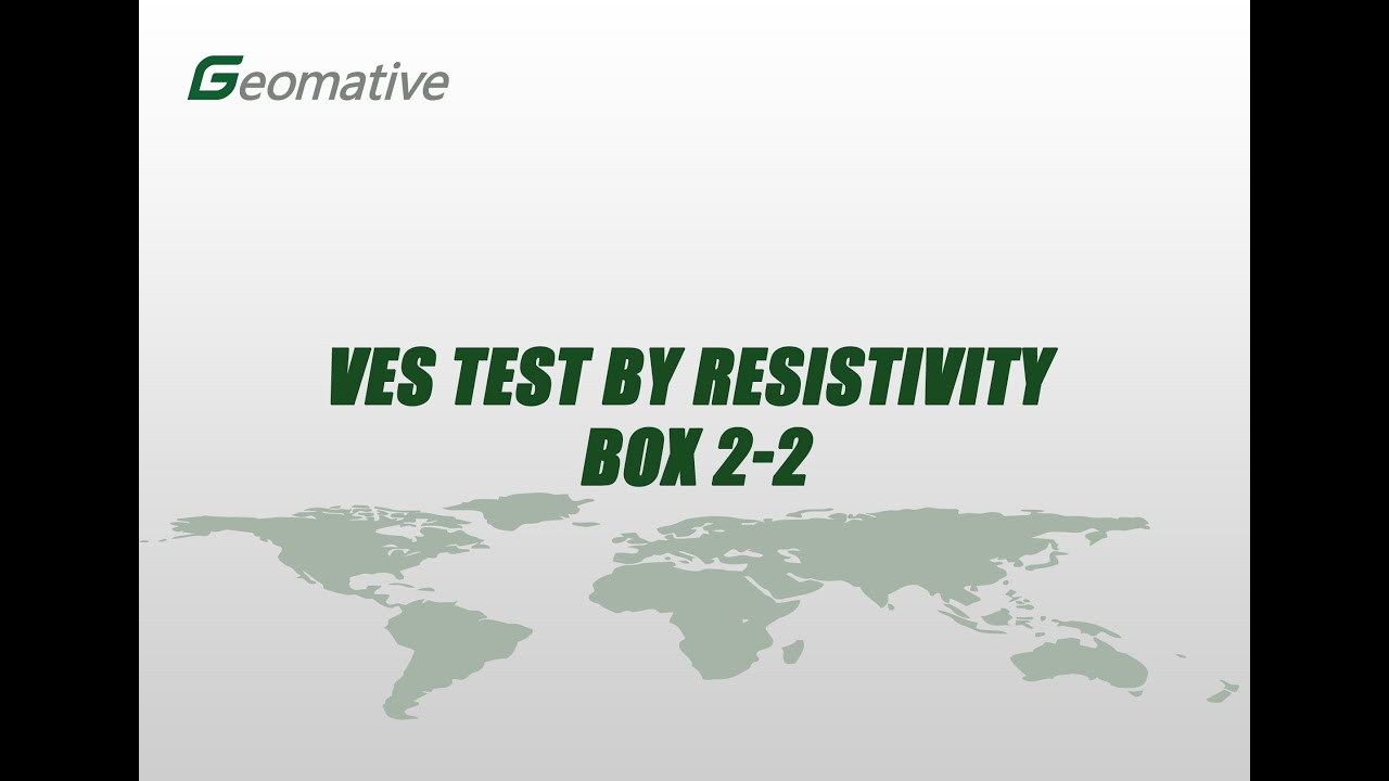 VES test by resistivity box 2-2 - YouTube