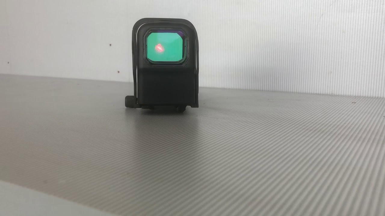 Holographic sight PG350 Valday - YouTube