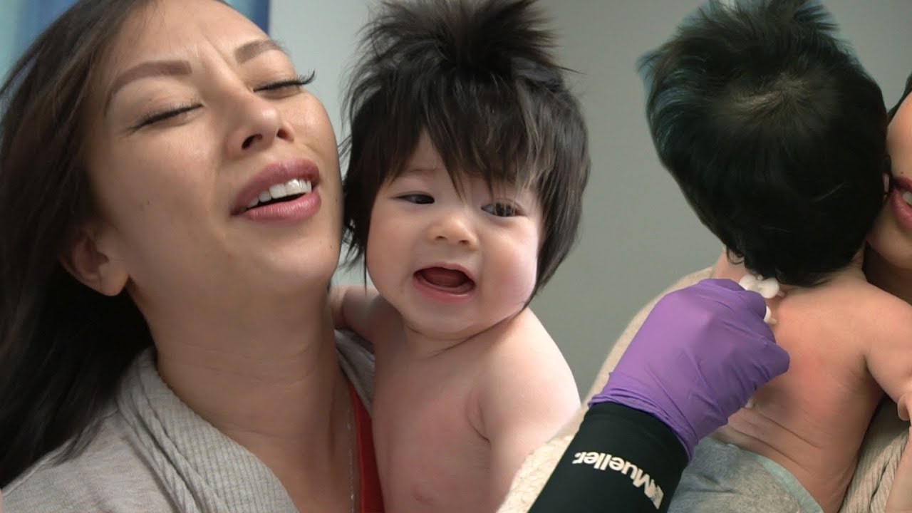 Needles in Leia’s Back?! | Allergy Testing on Baby - YouTube