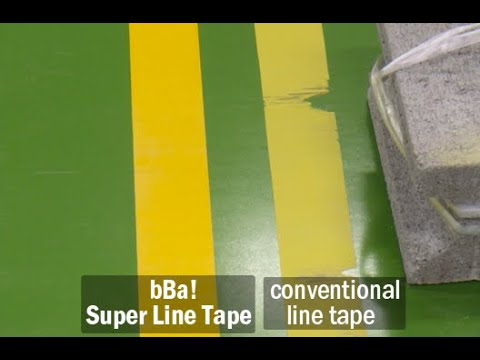Ultra-Durable Friction Test "bBa! Super Line Tape" - YouTube