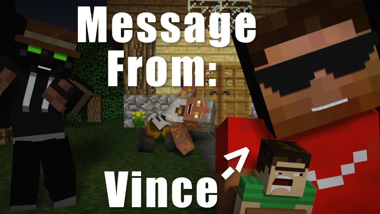 A Message from Vince - Minecraft Animation - YouTube