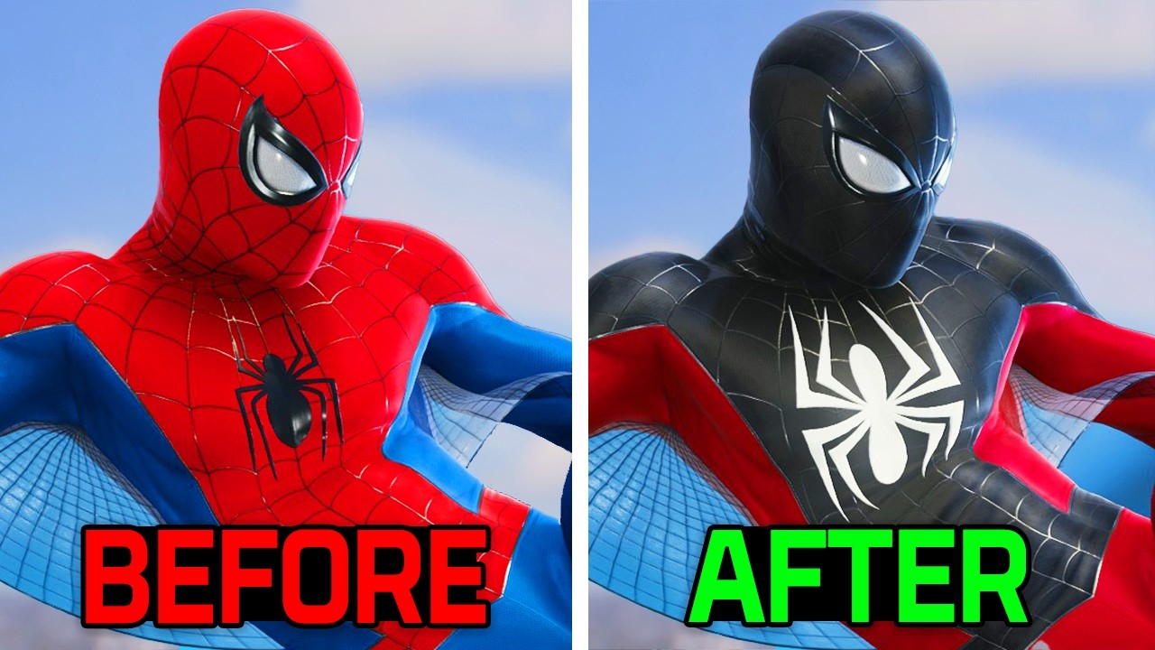 So... This Spider-Man Suit Has 1 MILLION Combinations In Marvel's ...