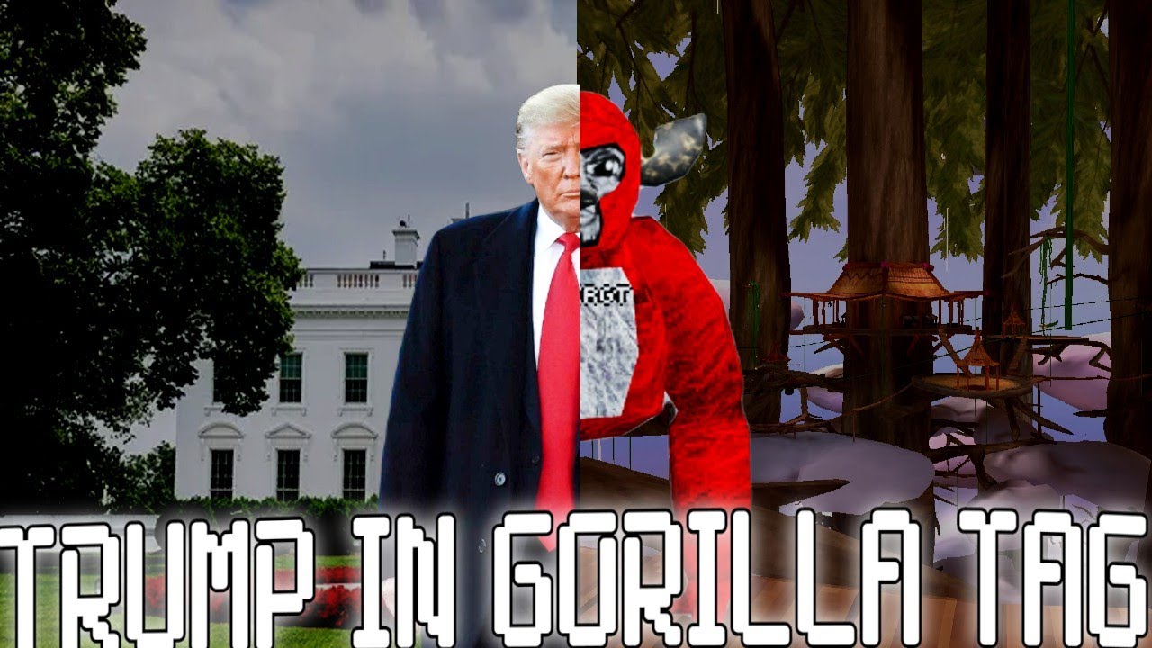 TROLLING AS DONALD TRUMP IN GORILLA TAG - YouTube