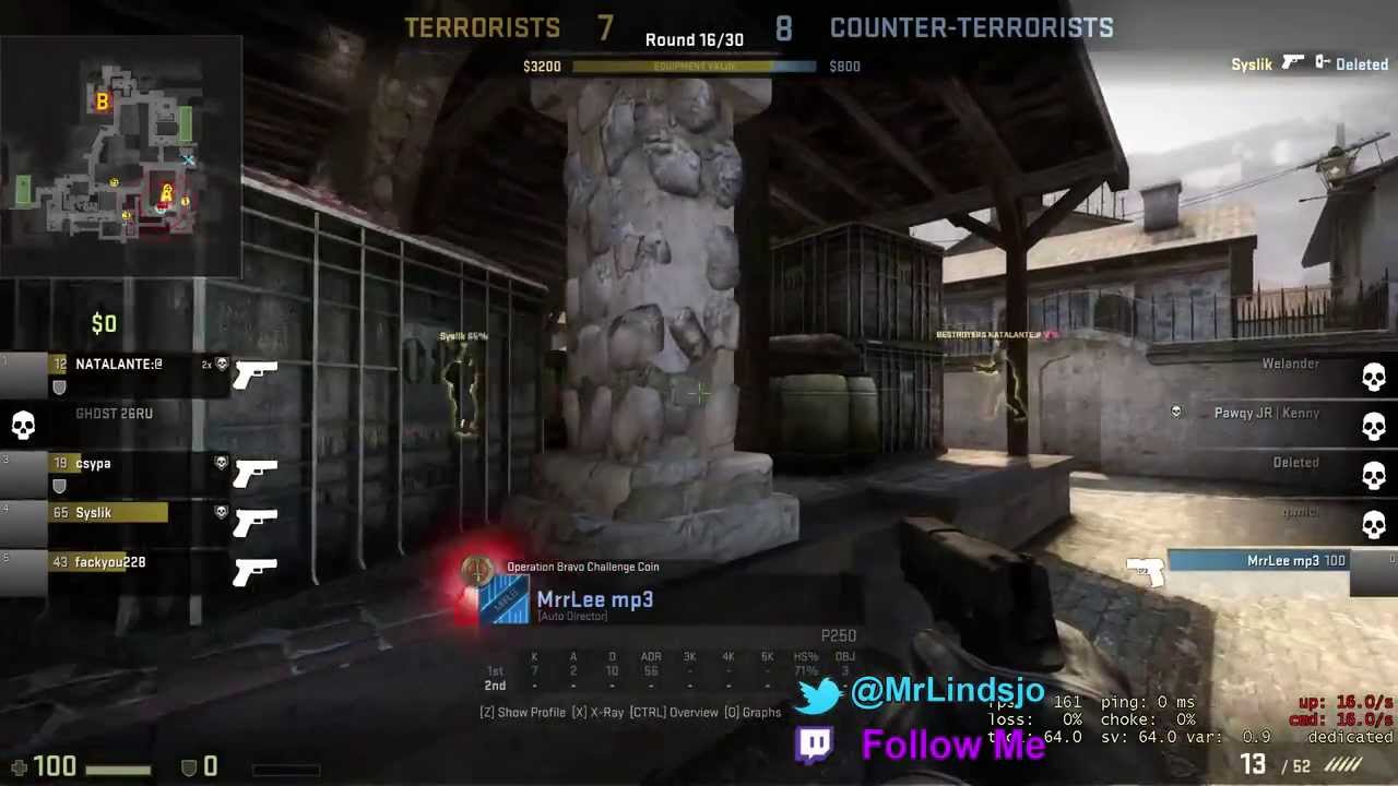 1v4 P250(I Defused) | CS:GO | DMG-rank - YouTube