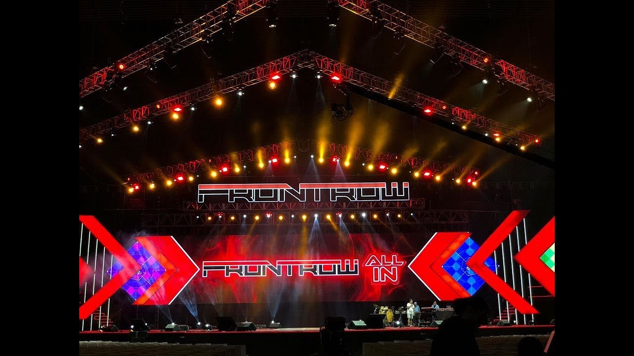 FRONTROW ALL IN at The Philippine Arena - YouTube