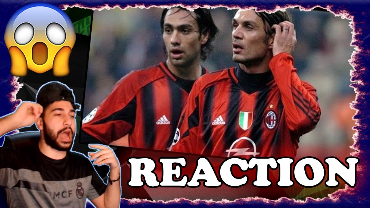 Paolo Maldini and Nesta The Art Of Defending REACTION - YouTube