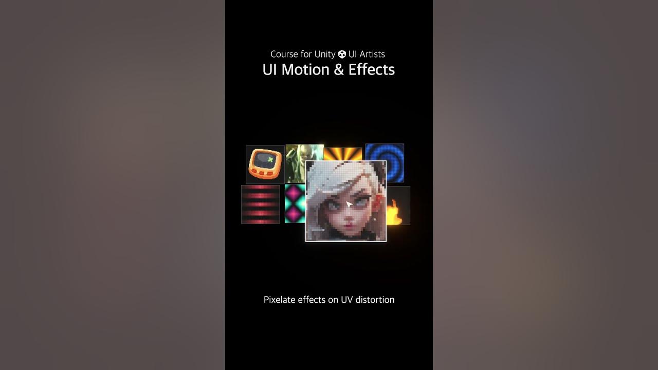 [Unity UI Course] Pixelated UI Shader using Shader Graph - YouTube
