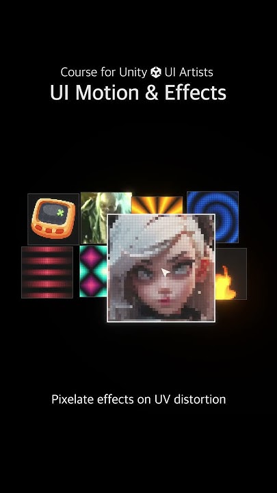 [Unity UI Course] Pixelated UI Shader using Shader Graph - YouTube