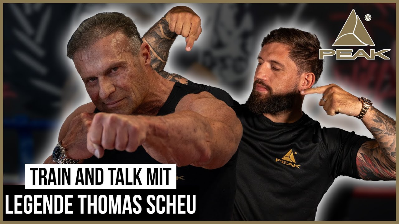 Senad Gashi Train & Talk mit Bodybuildinglegende Thomas Scheu - YouTube