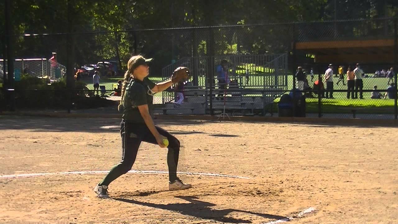 Amanda Baker Softball Skills Video - YouTube