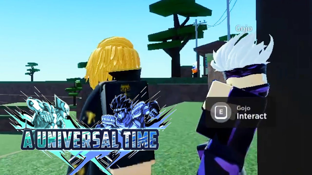 AUT (A Universal Time) Getting Gojo Quest Sneak Peek - YouTube