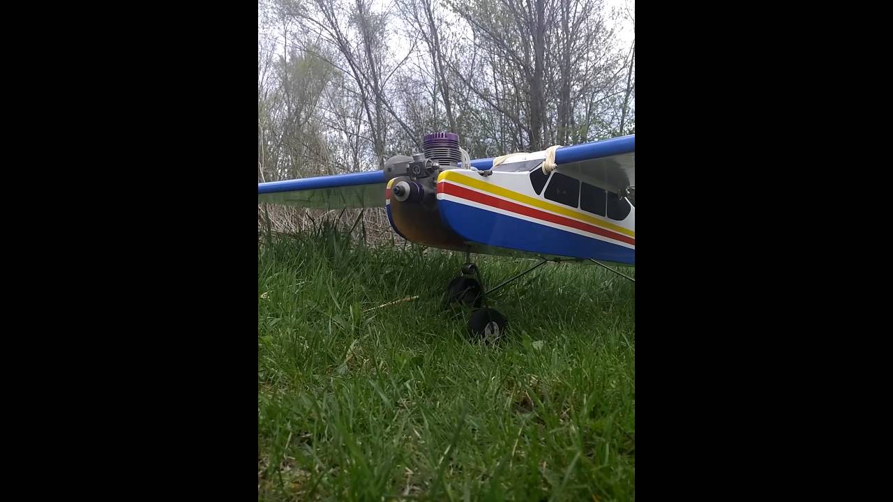 Tower 60 trainer with tower hpbbies engine - YouTube