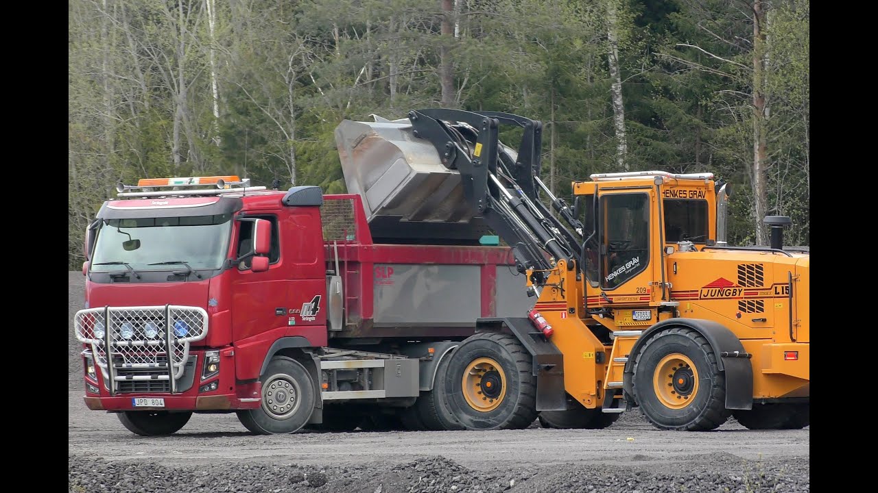 Ljungby L15 & Volvo FH16 660 8X4 (4K) - YouTube