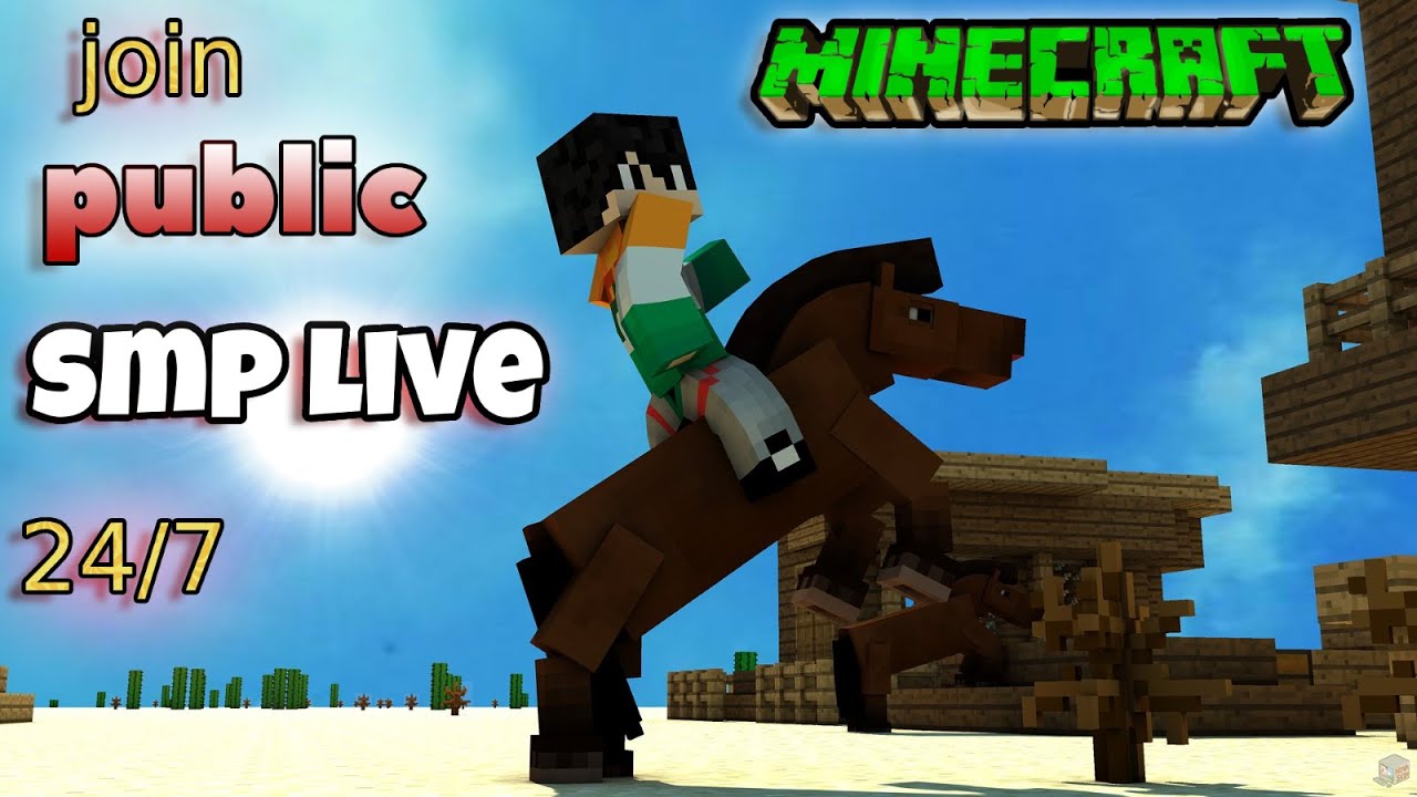 BEST PUBLIC LIFESTEAL SMP LIVE | pocket and java 24/7 | join my smp #6 ...