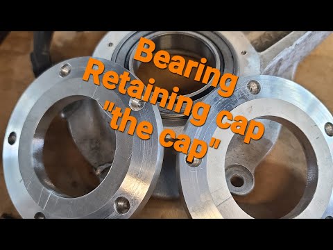 Finishing up the Bearing Retaining Cap - YouTube
