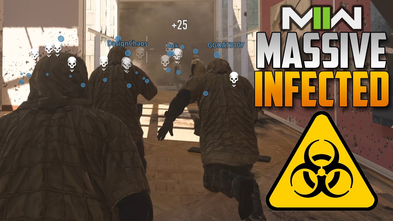 MW2 Massive Infected Lobby! 50 plus players - YouTube