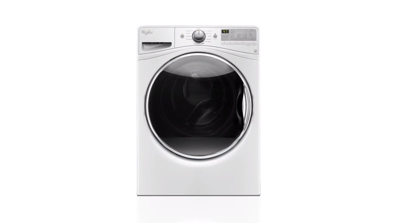 Whirlpool 4.5-cu ft High-Efficiency Stackable Front-Load Washer (White ...