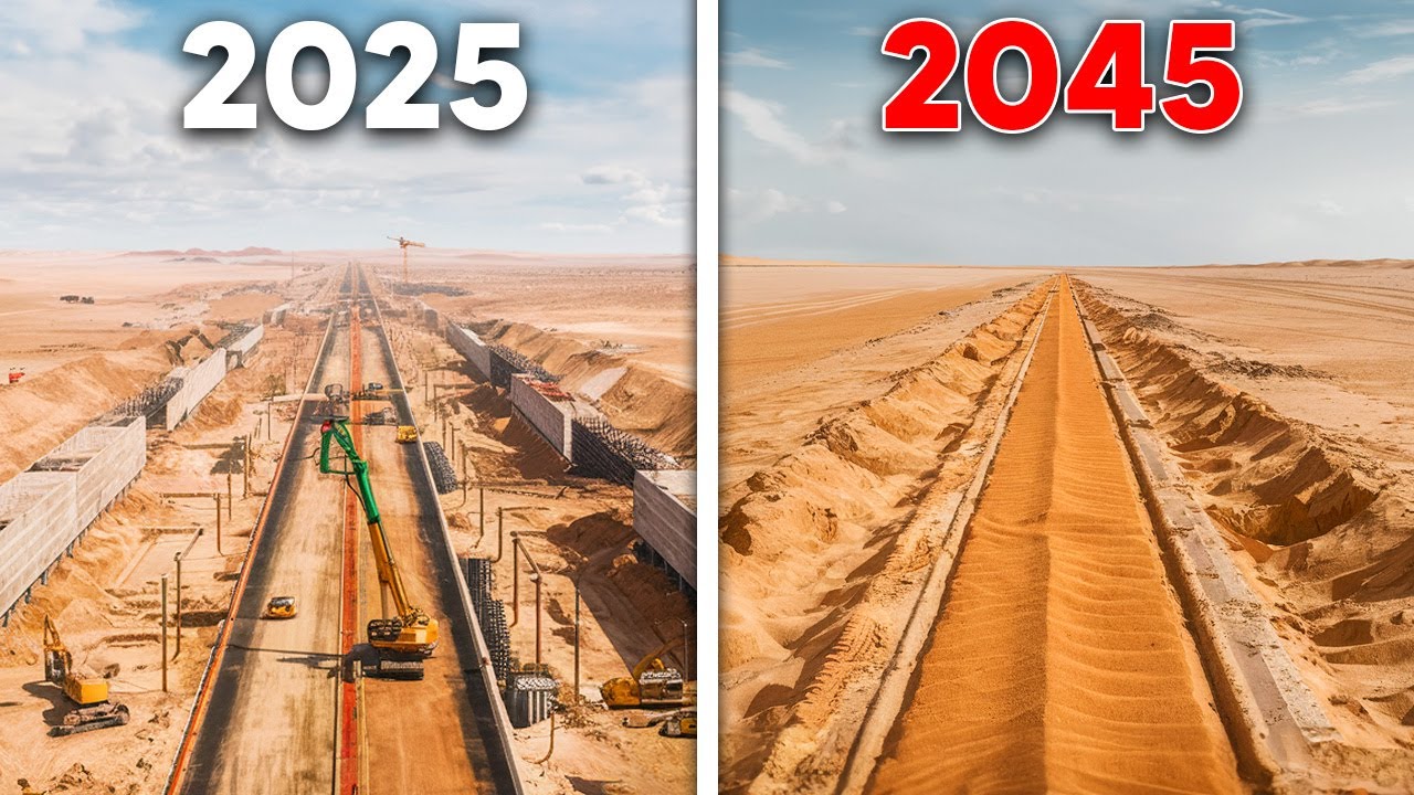 Will The Line Ever Be Completed? (2025 The Line Saudi Arabia) - YouTube