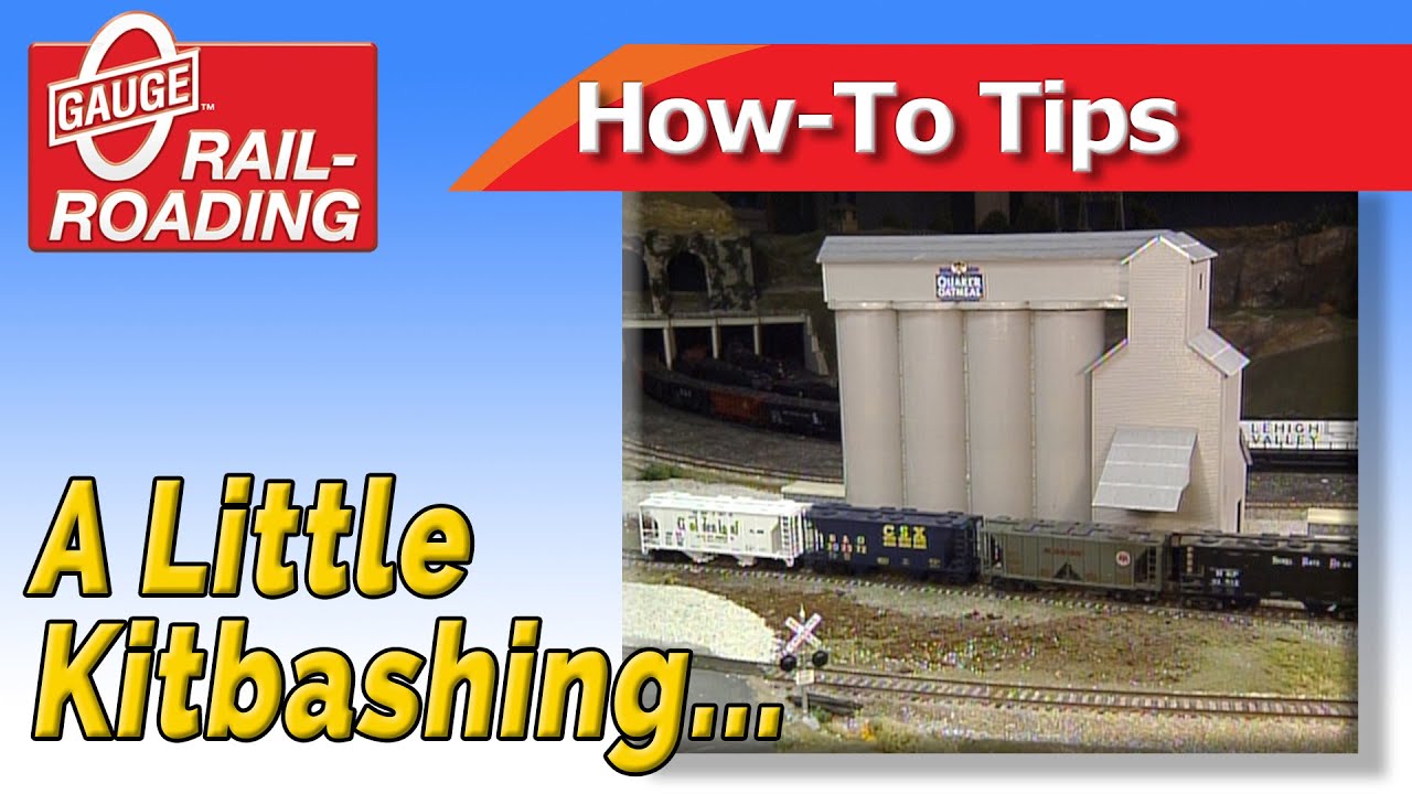 HOW-TO: Kitbash a Lionel Grain Elevator - YouTube
