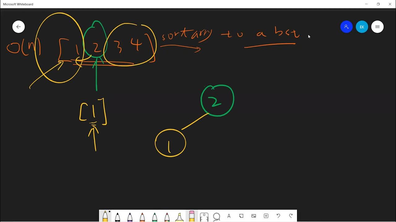 Leetcode 1382 Balance A Binary Search Tree Youtube