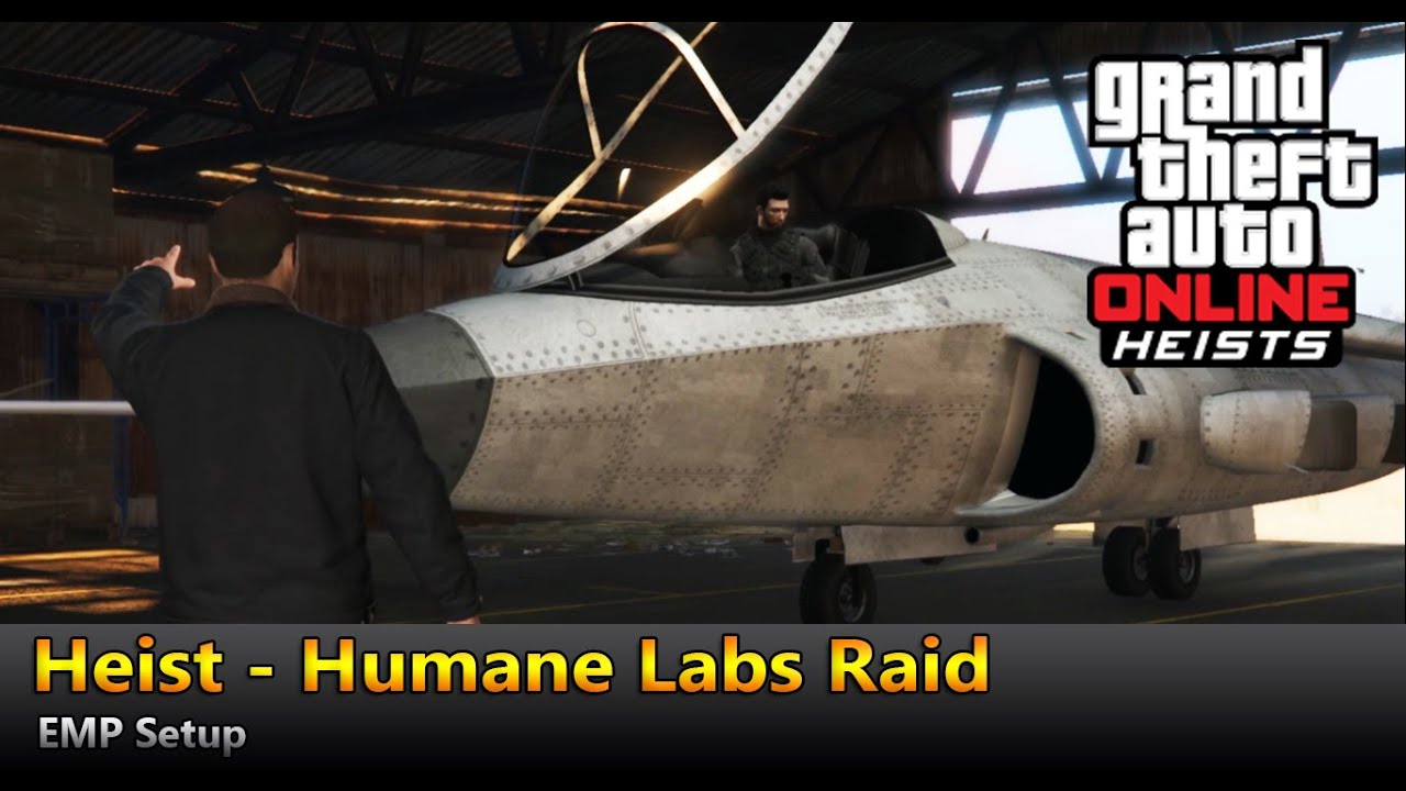 GTA 5 Online Heist - Humane Labs Raid - EMP - YouTube