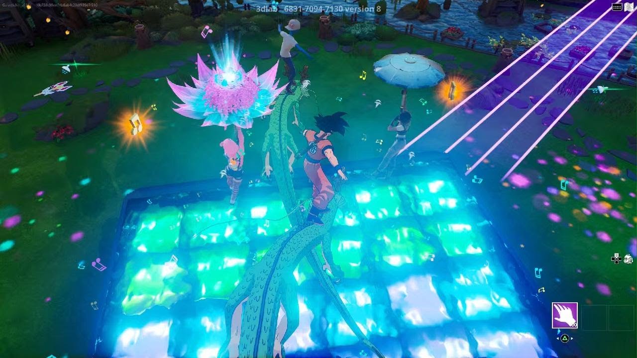 Fortnite In sync Koi Dance at The Fortnight Gen Hoshino Soundwave ...