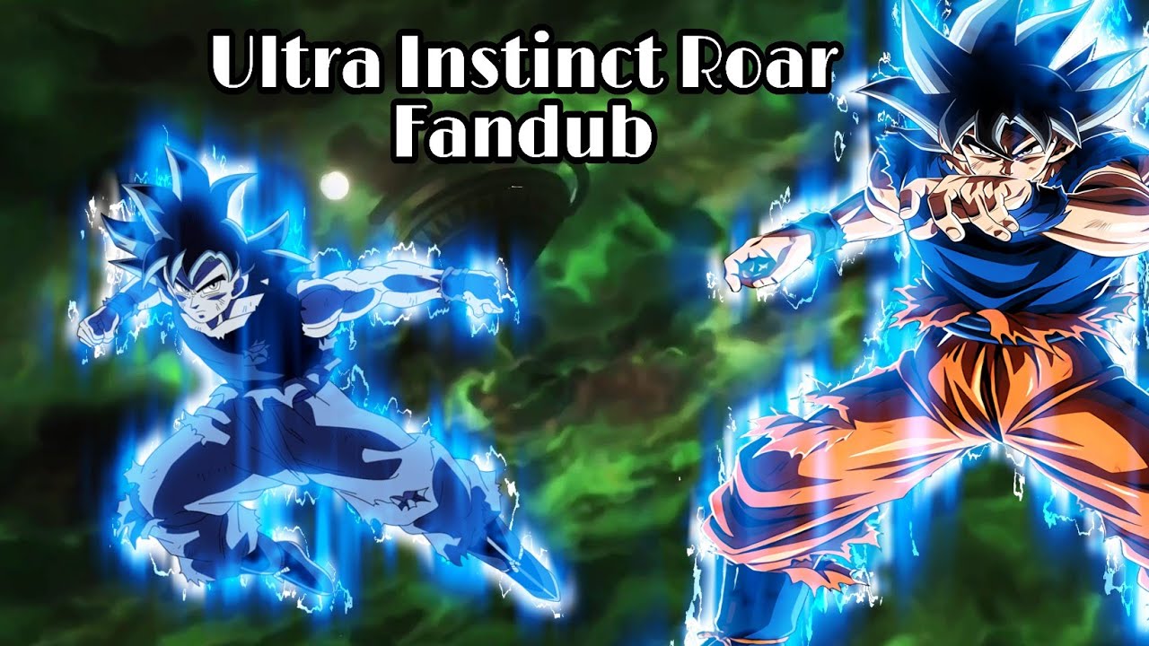 Ultra Instinct Roar Fandub Funimation Test - YouTube