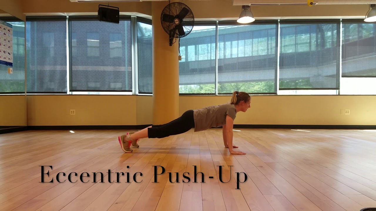 Eccentric Push-Up - YouTube