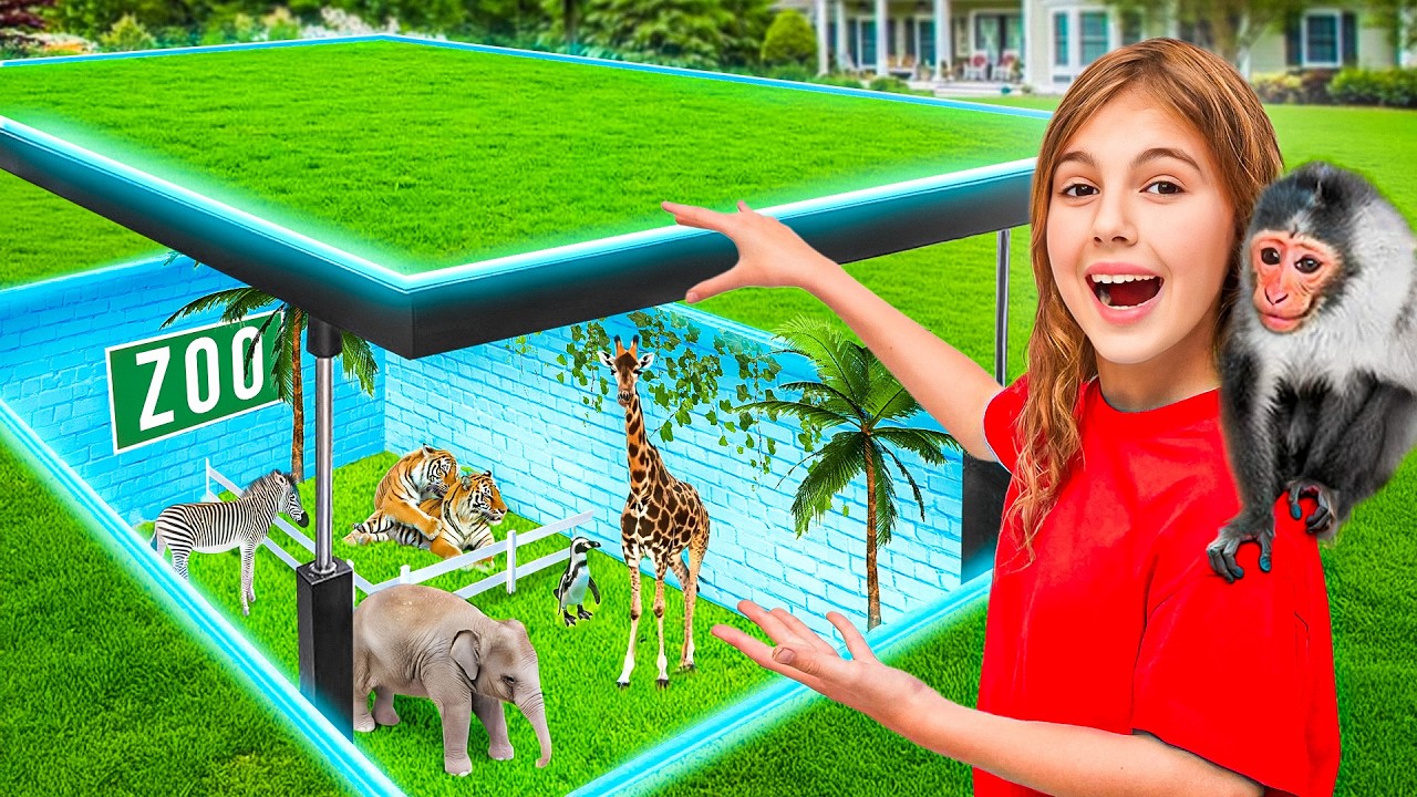 The SECRET ZOO in my house - YouTube