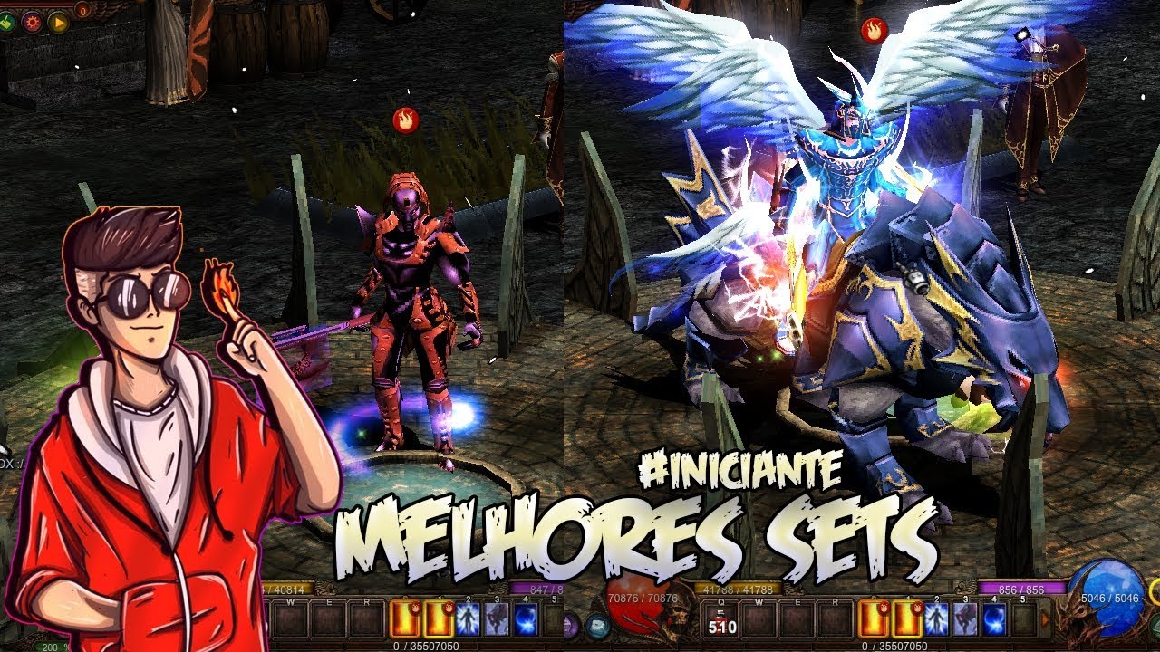 MU Online Melhores Sets Iniciantes (Ancient) - MEGAMU Season12 - YouTube