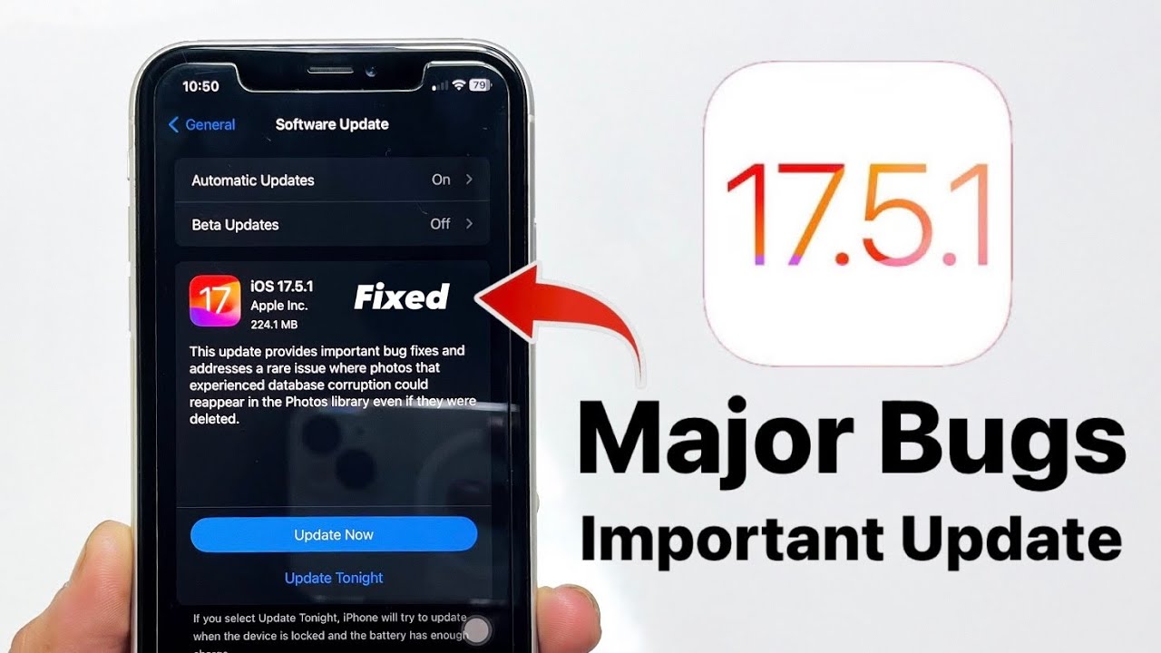 iOS 17.5.1 Major Bugs Fixed - Important Update - YouTube