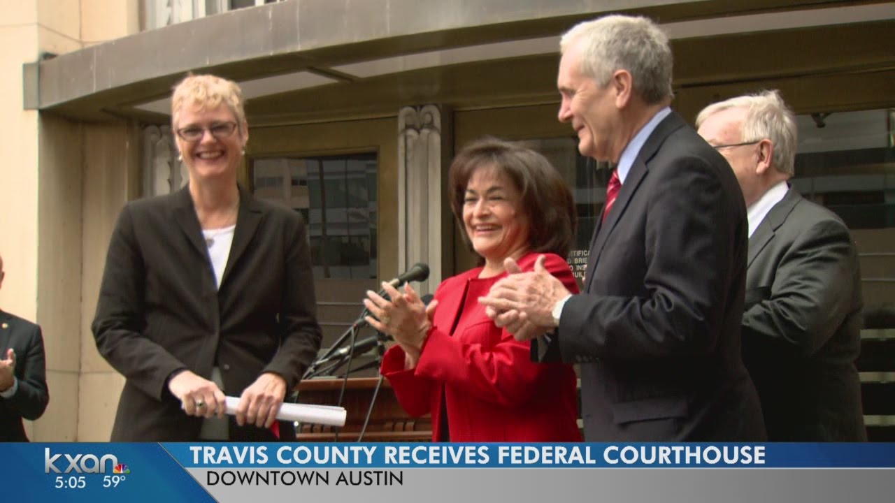 Travis County takes over ownership of historic federal courthouse - YouTube