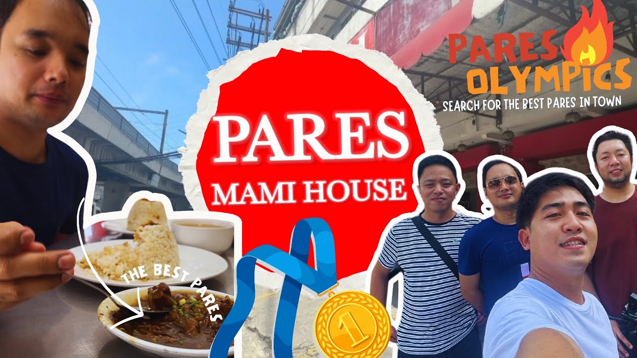 BEST PARES! Hermosa Pares Mami House Sta. Cruz Manila | #ParesOlympics ...
