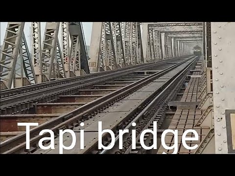 Tapi railway 🚂🚞🚞🚞 bridge #tapi surat tapi railway bridge 🌉🌉#9vlog - YouTube