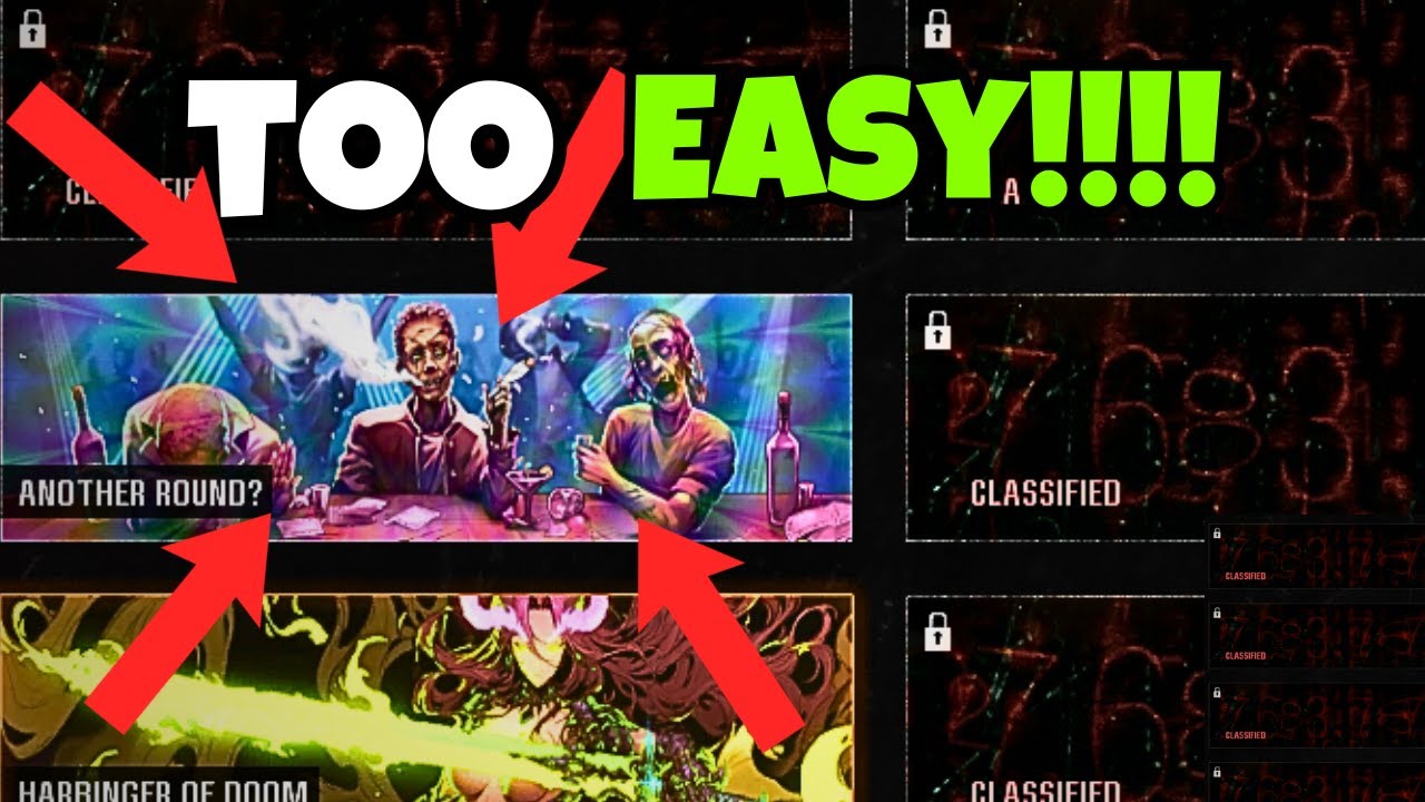 Bo6 Zombies - BROKEN High Round Strategy (Another Round Calling Card ...