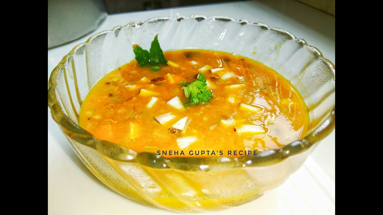 Sambhar Recipe/How to make delicious Sambhar at home tasty - YouTube