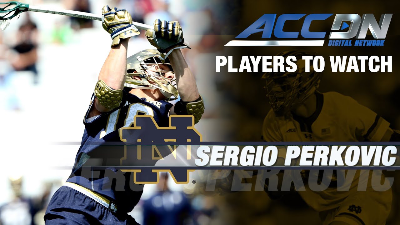 Notre Dame Lacrosse: Sergio Perkovic Is Mr. Clutch For The Irish - YouTube