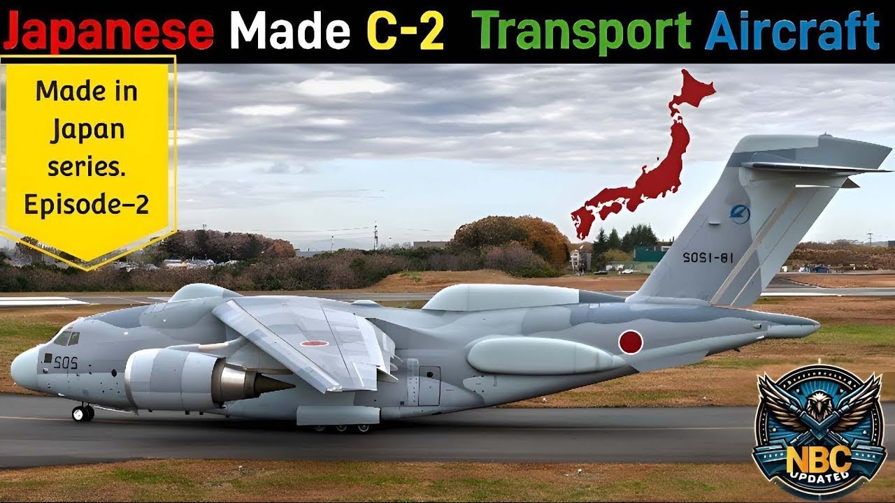 Made in Japan🇯🇵Series| Kawasaki C-2 Advanced Medium-Range Military ...